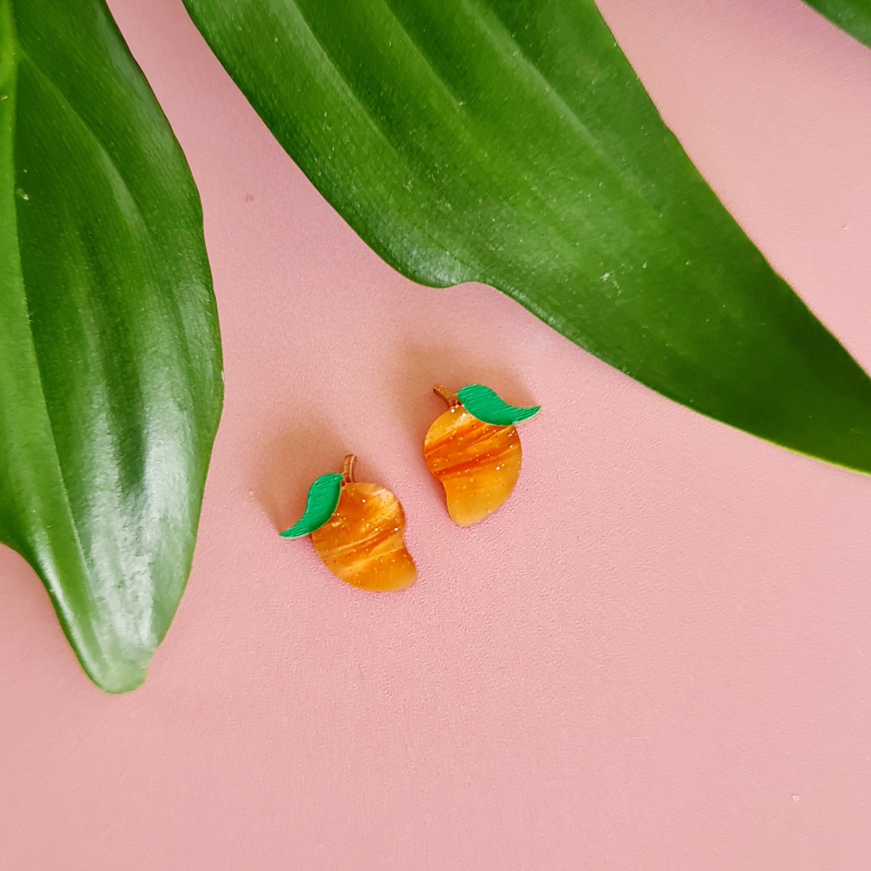 Mango Stud Earrings – Wahboo Designs