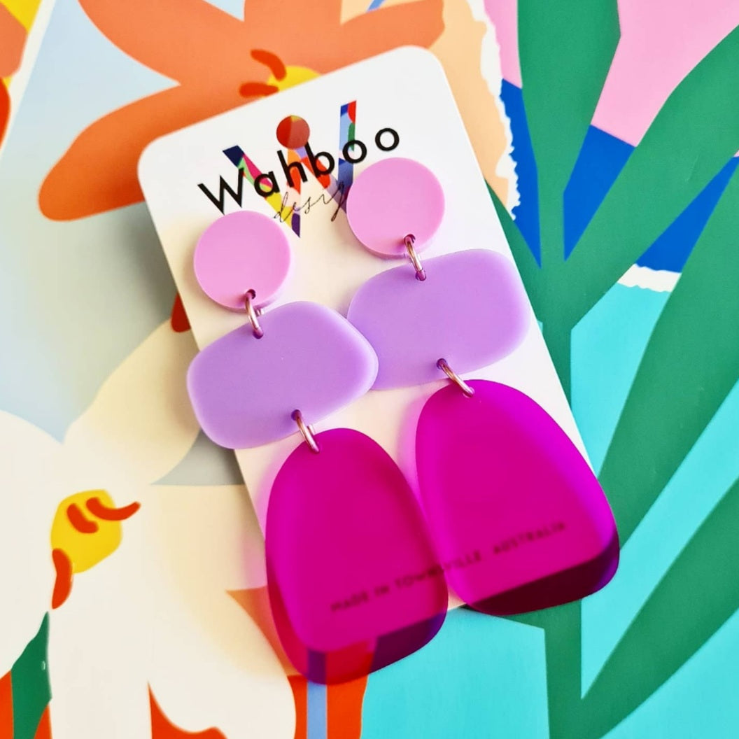 Bree Dangle Earrings – Wahboo Designs